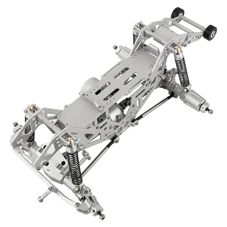 Metal Upgrade Chassis Frame Assembly For RC 1/18 LOSI Mini LMT Monster ...