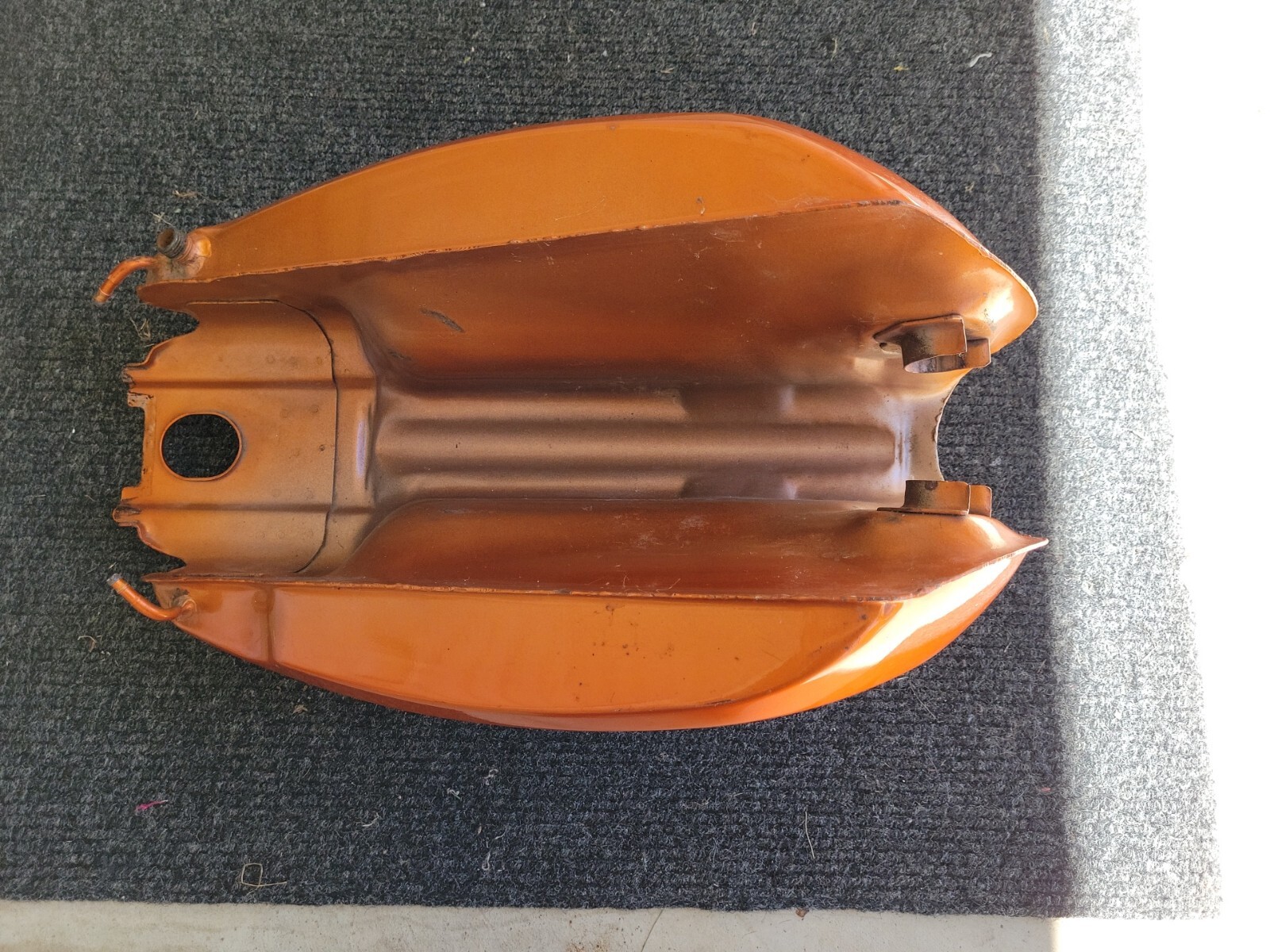 Vintage 1971 Honda CL450 K4 Scrambler Motorcycle Gas Tank Candy Topaz ...