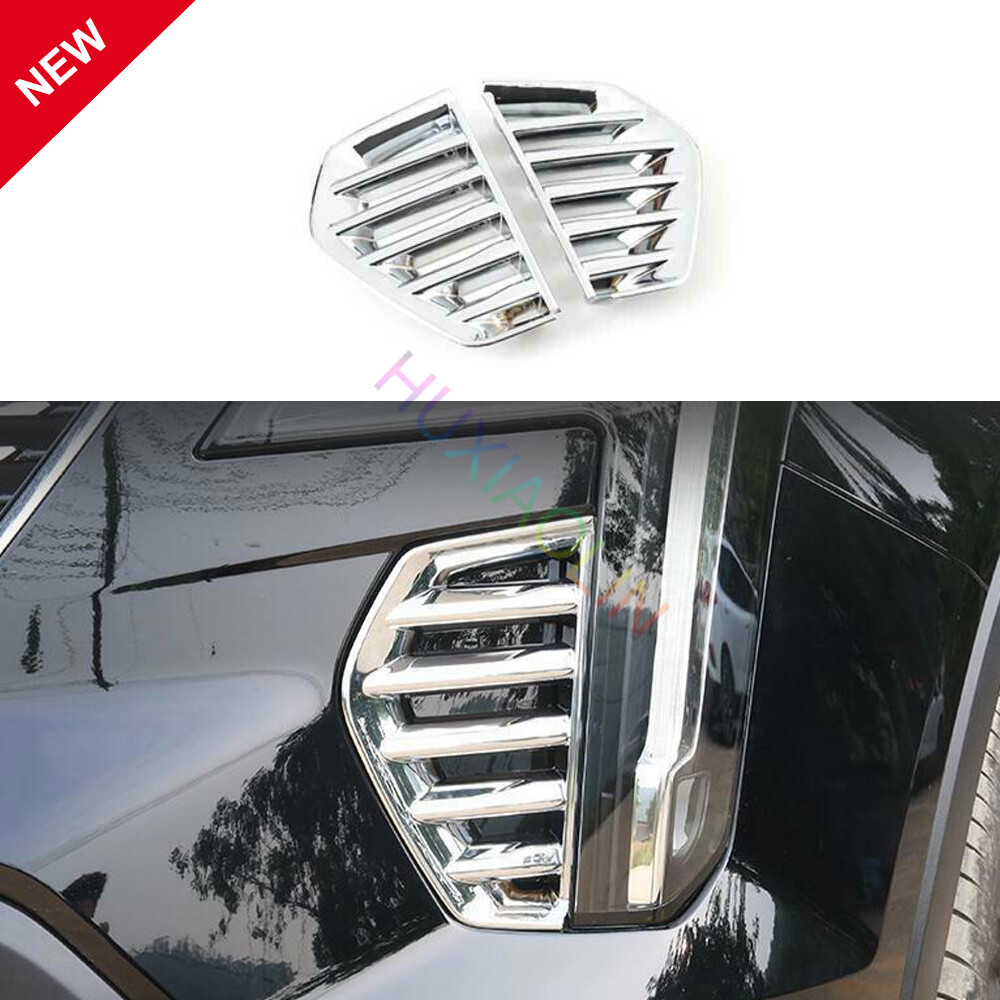 For Cadillac XT4 2019-2022 ABS Chrome Front Fog Light Lamp Frame Trim ...