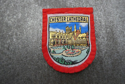 Chester Cathedral Woven Cloth Patch Badge (L73S) | eBay UK
