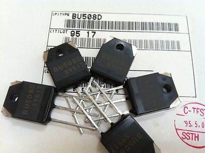 BU508D NPN Silicon Power Transistor 8Amp, 1500V, 125Wa LOT OF 2 | eBay