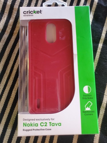 Cricket Wireless Nokia C2 Tava Phone Case red | eBay