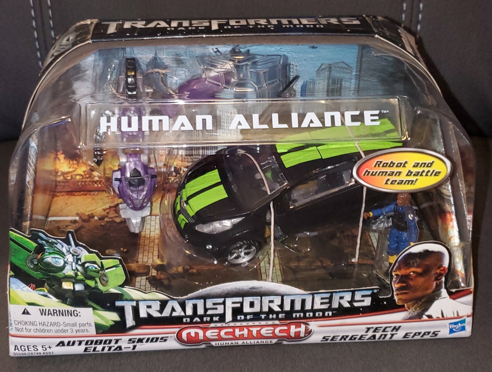TRANSFORMERS DOTM HUMAN ALLIANCE AUTOBOT SKIDZ ELITA-1 TECH SERGEANT EPPS BNIB | eBay