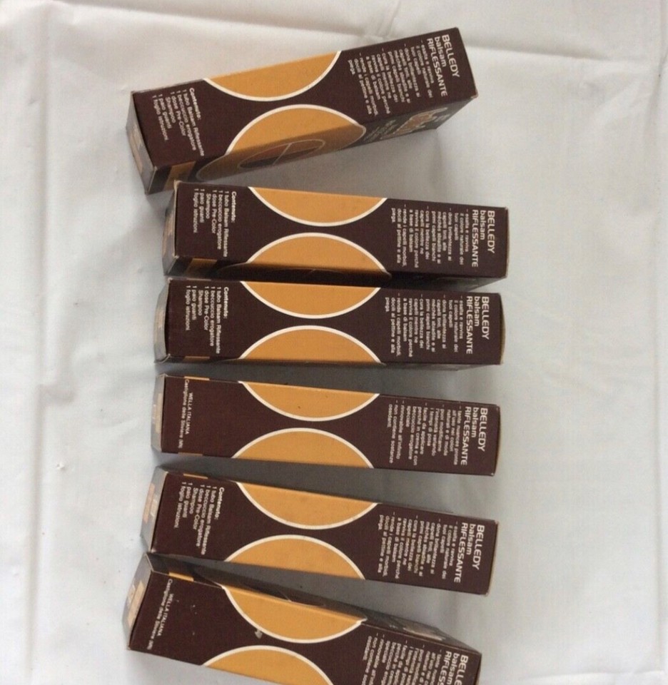 Lot of 6 Vintage Wella Balsam Conditioning Shampoo For different colors ...