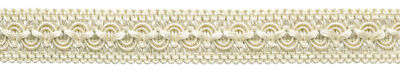 Solid Wide Gimp Braid Trim, Style# 0100SG, Color# 26 - Off White [5 ...
