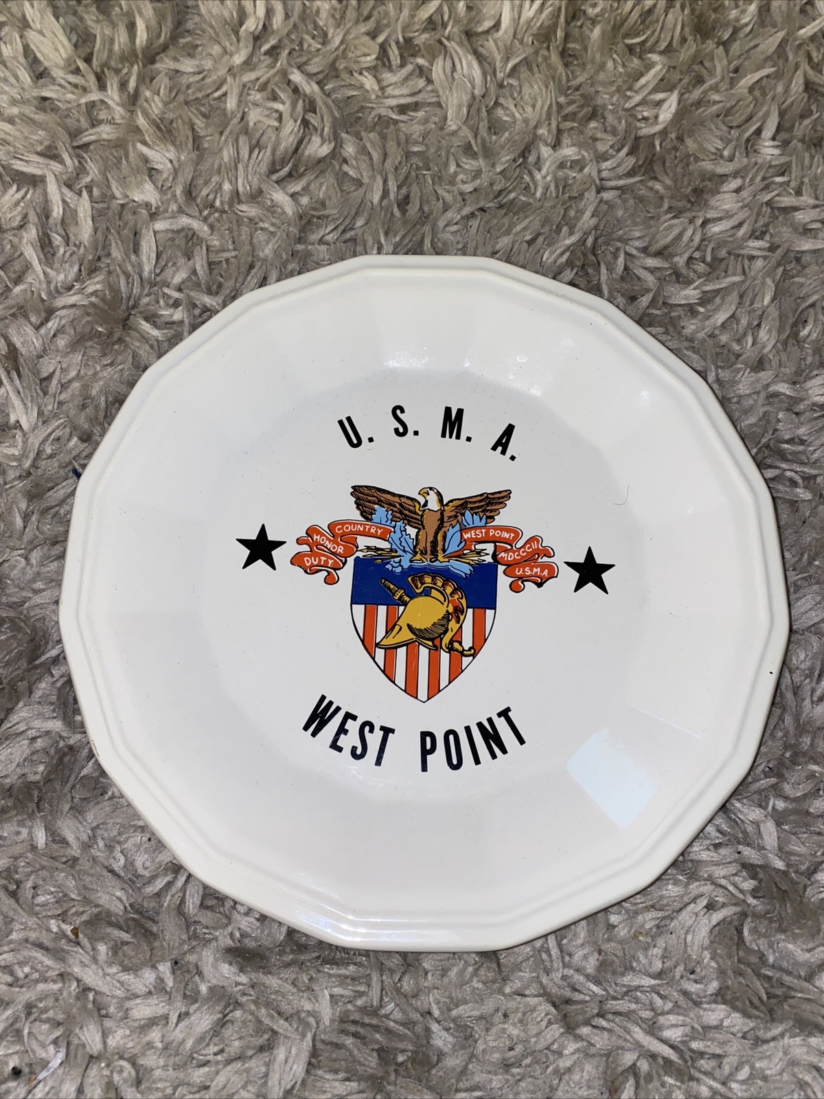 Vintage HOMER LAUGHLIN UNITED STATES MILITARY ACADEMY USMA West Point ...