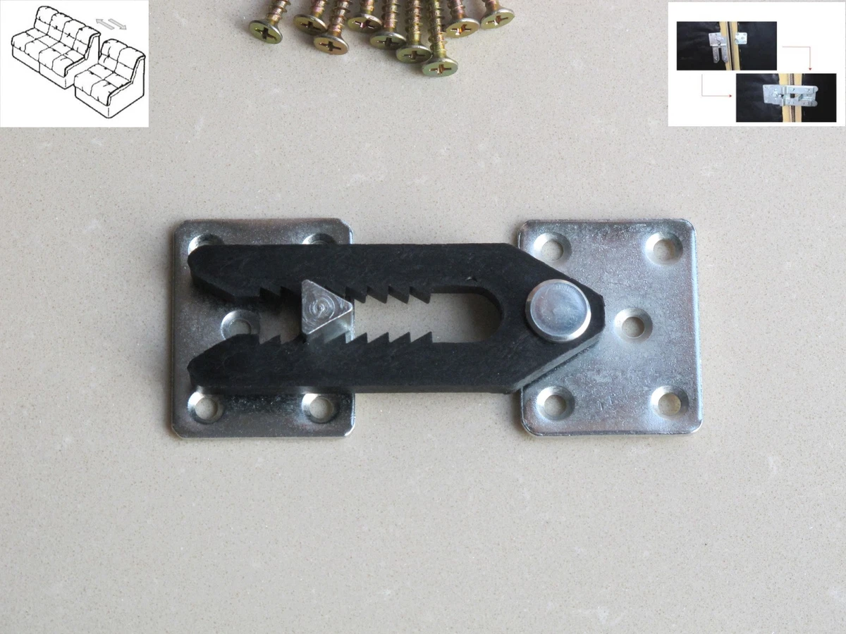 Sofa Couch Sectional Furniture Connector Joint Snap Alligator Style ...