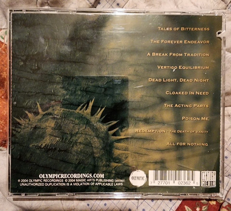 Enforsaken The Forever Endeavor 2 CD Set Promo | eBay