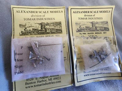Alexander's Scale Models HO Scale Hayes Derailer Set (2) | eBay