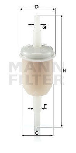 MANN-FILTER WK 31/2 (10) Filter, Kurbelgehäuseentlüfter Für Alfa Romeo ...