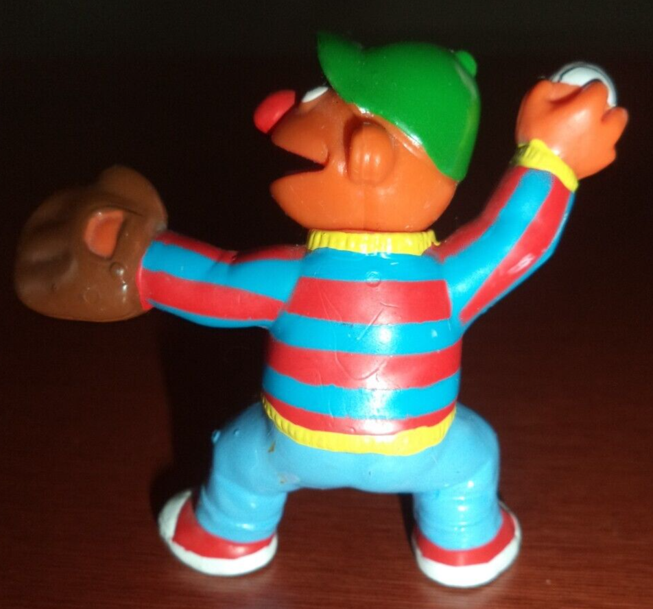 Vintage Muppets Applause Sesame Street Ernie Baseball Figure | eBay
