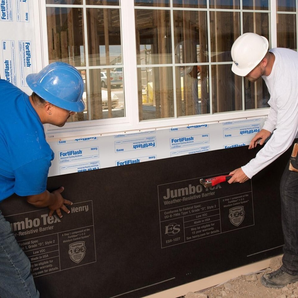 Fortifiber Two-Ply Super Jumbo Tex 60 Min - 40 in 162ft Roll Weather ...