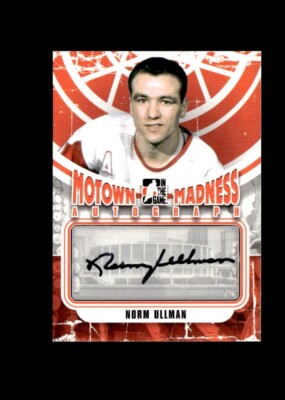 Norm Ullman 2012-13 In the Game Motown Madness - Autographs | eBay