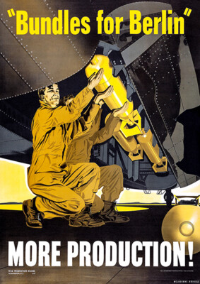 Bundles For Berlin - 1942 - World War II - Propaganda Poster | eBay