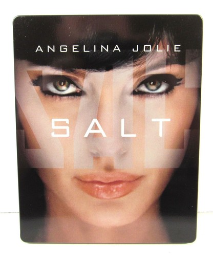 SALT (Blu-Ray, 2010) Steelbook Unrated Edition Angelina Jolie, Liev ...