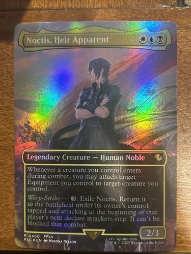 Noctis, Heir Apparent Commander: Final Fantasy Foil | eBay