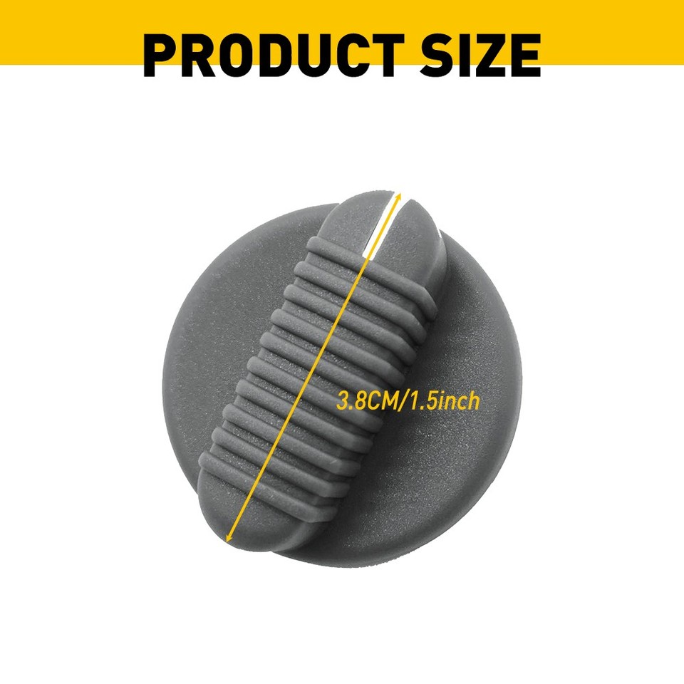 3x AC Heat HVAC Control Knob Set Gray 98-04 Fit S10 Pickup Blazer ...