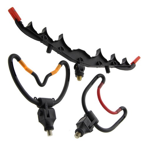 Feeder Fishing Chair Arm Accessories Pack With Rod Rests Pole Rest ...