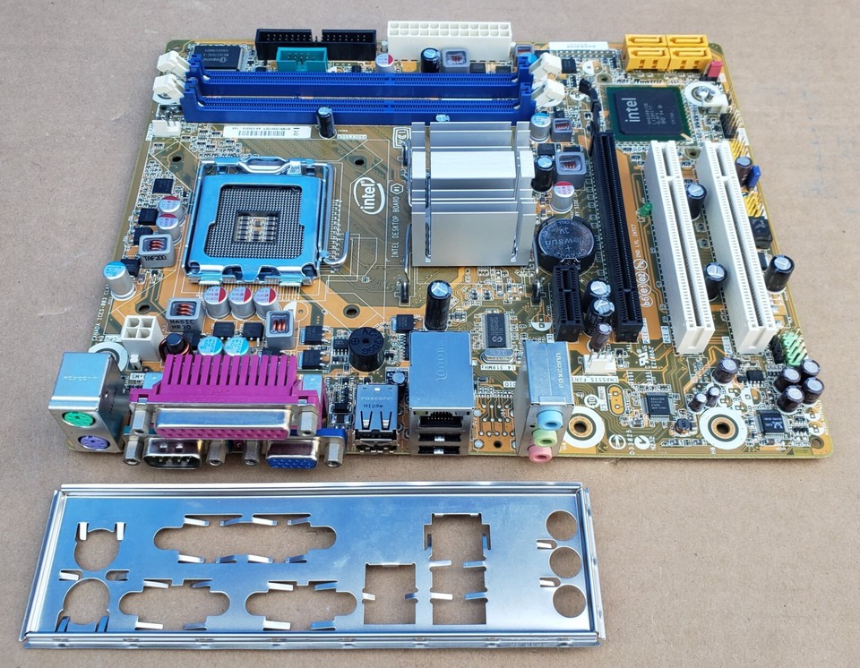Intel Desktop DG41WV Motherboard Socket 775 System Board E90316-104 I/O ...