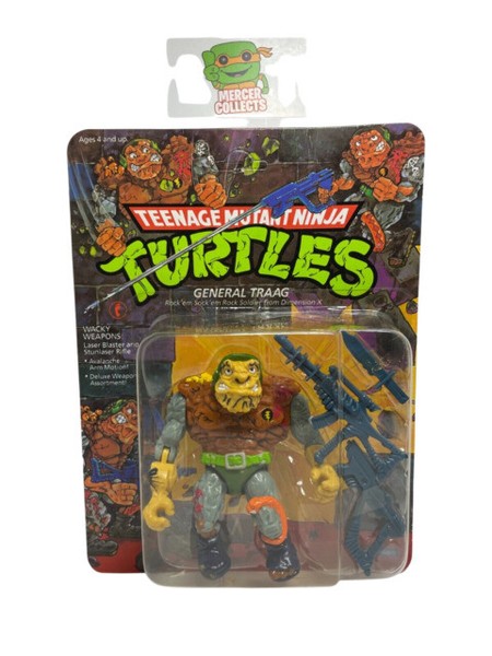 Playmates Toys Teenage Mutant Ninja Turtles General Traag 5 in Action ...