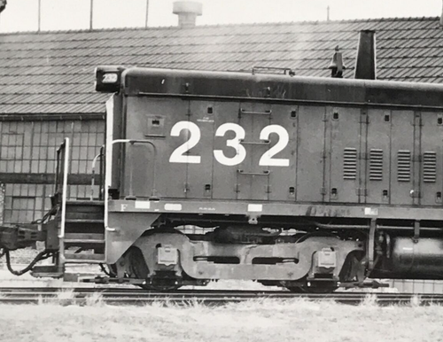 Burlington Northern Railroad BN #232 SW1200 Electromotive Train Photo ...