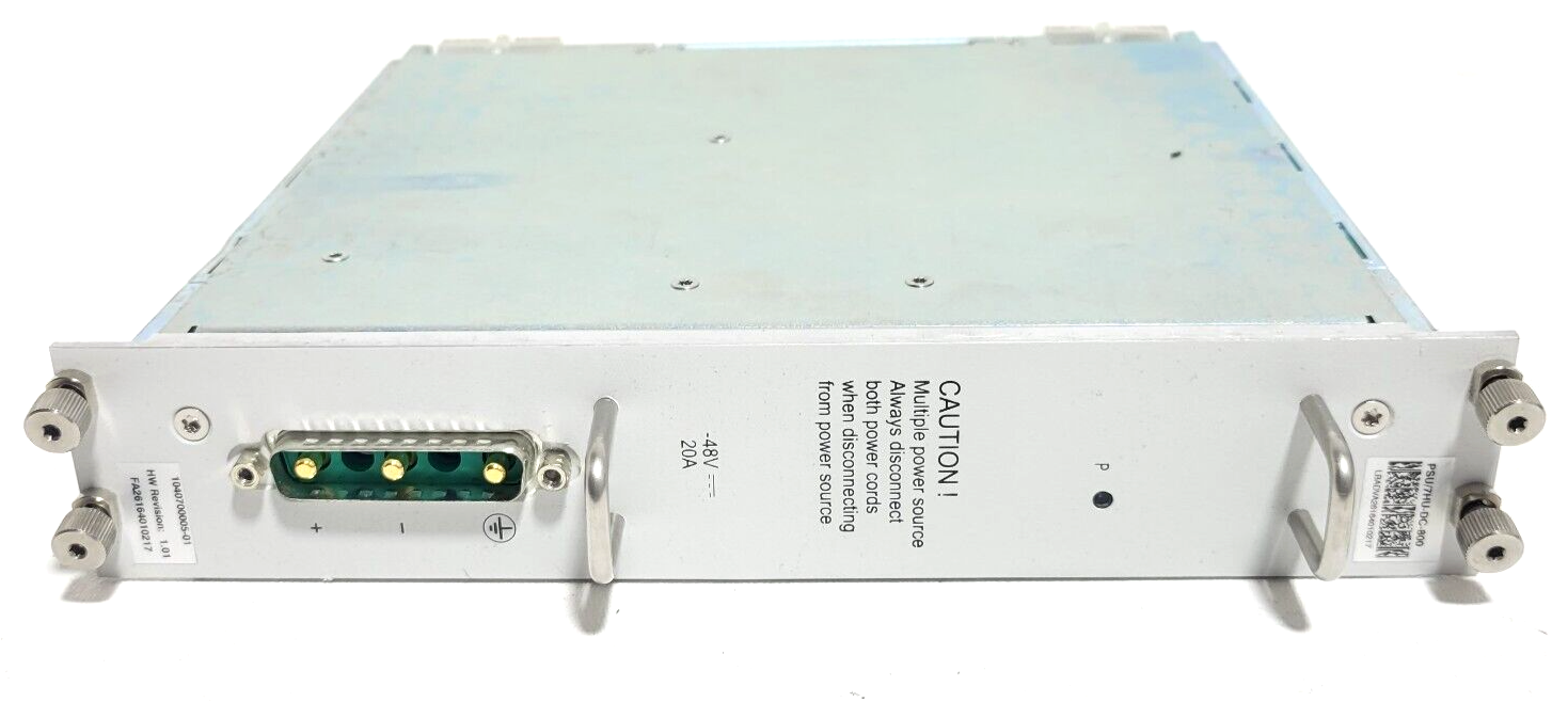 ADVA PSU/7HU-DC-800 P/N: 11-05-500281-1 1040700005-01 POWER SUPPLY FOR ...