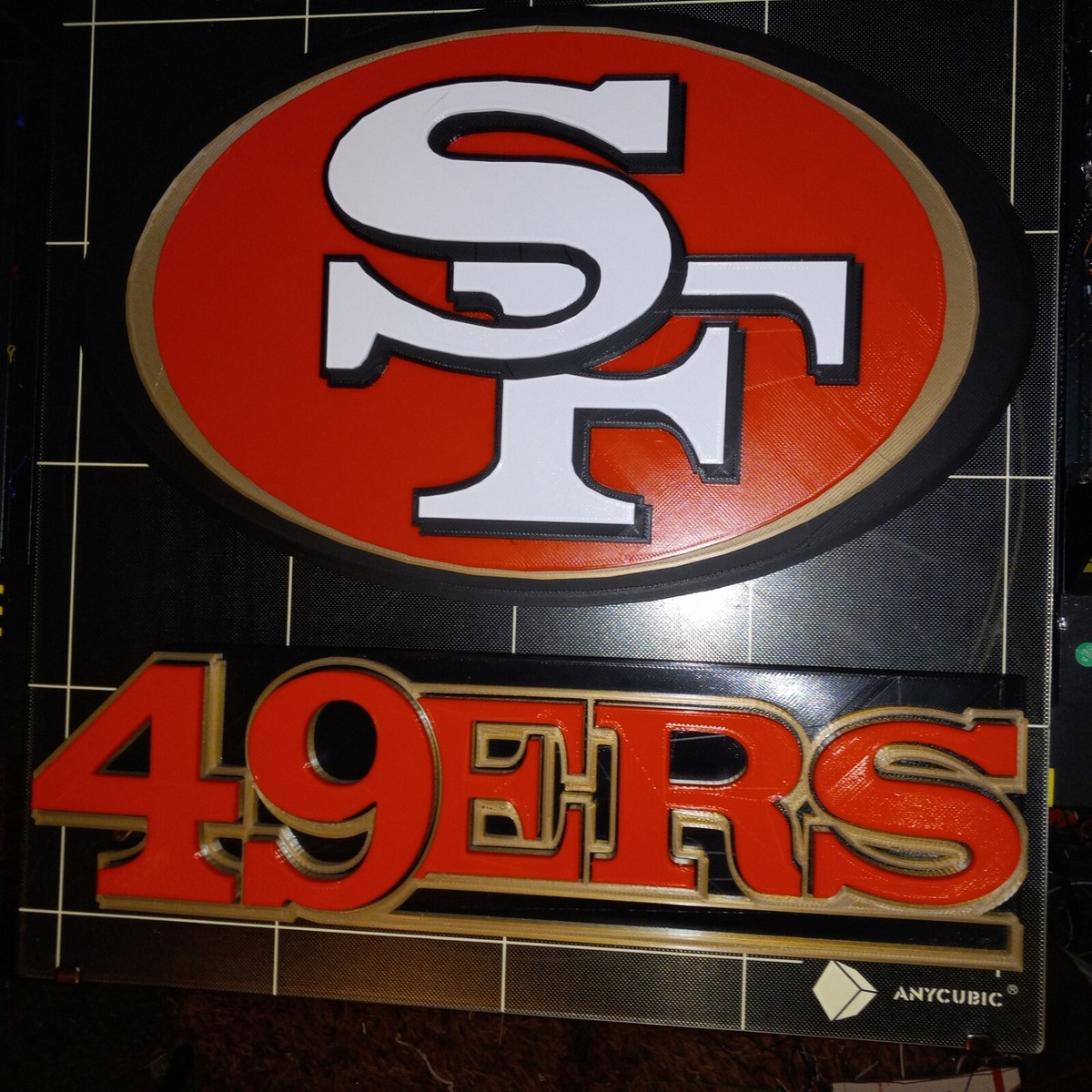 49er Printable Logo San Francisco 49ers Home Decor, 49ers Office