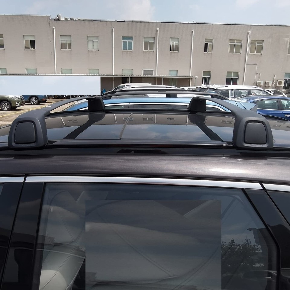 2P Black for BMW X5 G05 2019-2024 2025 Roof Rack Rail Cross Bars ...