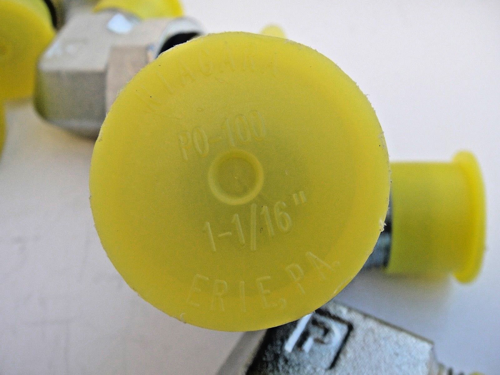 LOT OF 6 PARKER 1215 - 1-1/6X7/8 MALE O RING BOSS 90º STRAIGHT TREAD ...