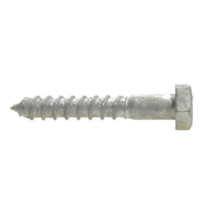 Qty 200 Hex Coach Screw M10 (10mm) x 75mm Galvanised Lag Bolt Gal HDG ...