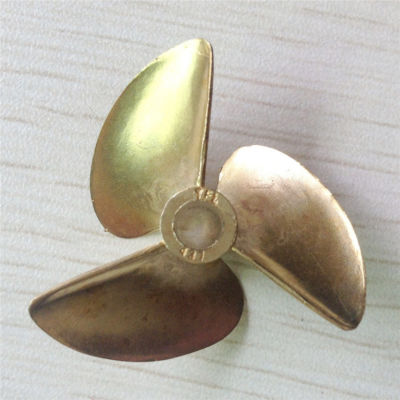 RC#80 Racing Boat PROPELLER 437 Bronze Prop 3/16" Shaft 3 Blade 37mm ...