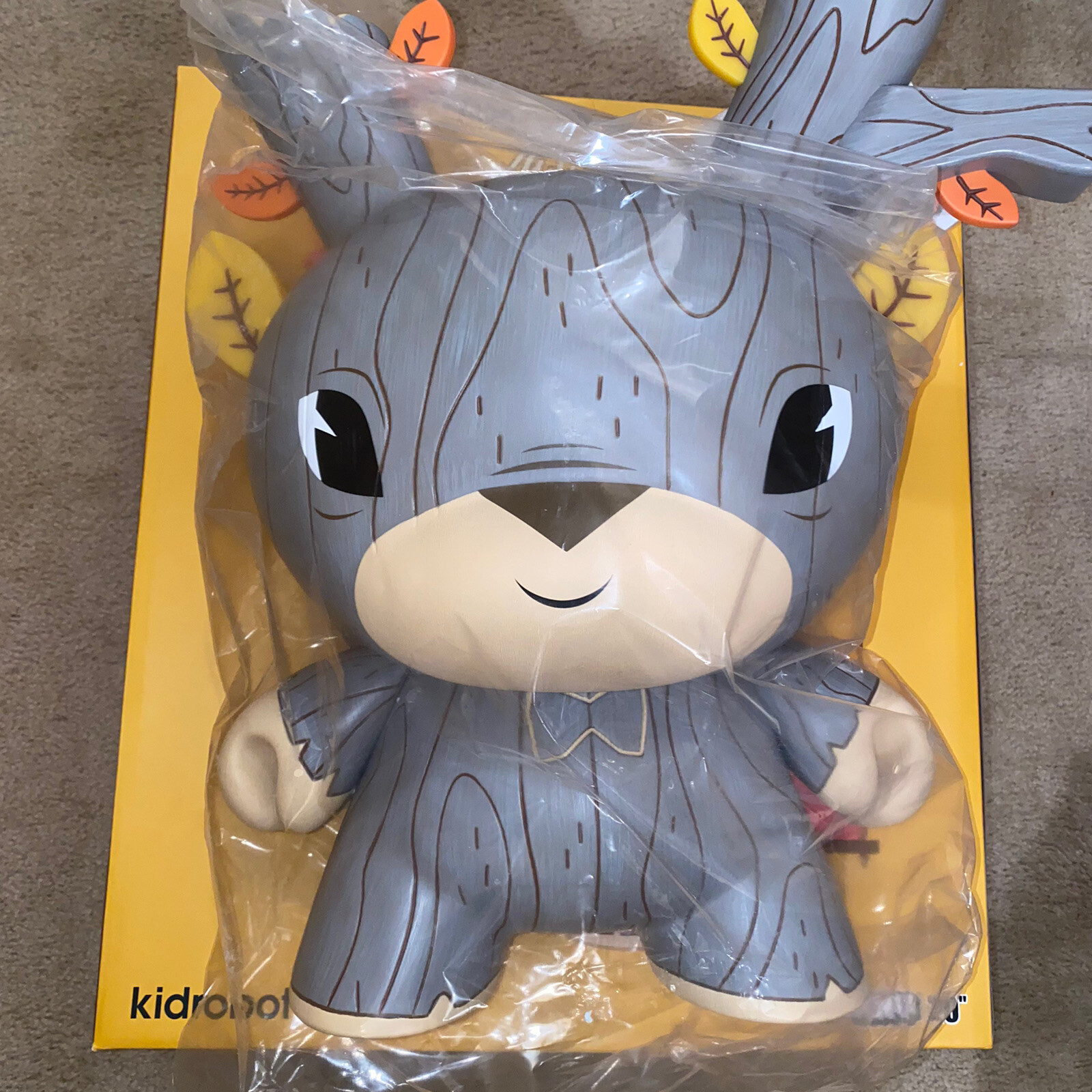 Kidrobot 20" Vinyl Gary Ham Autumn Stag Dunny Figure RARE Only 40 Made ...