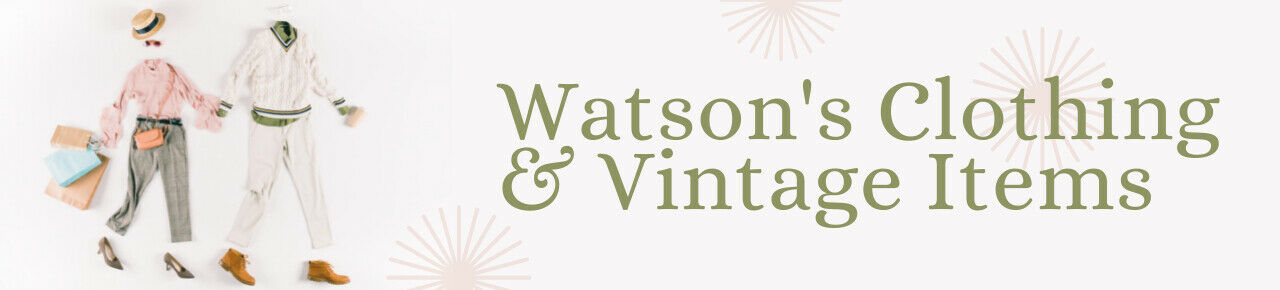 Watsons Clothing & Vintage Items | eBay Stores