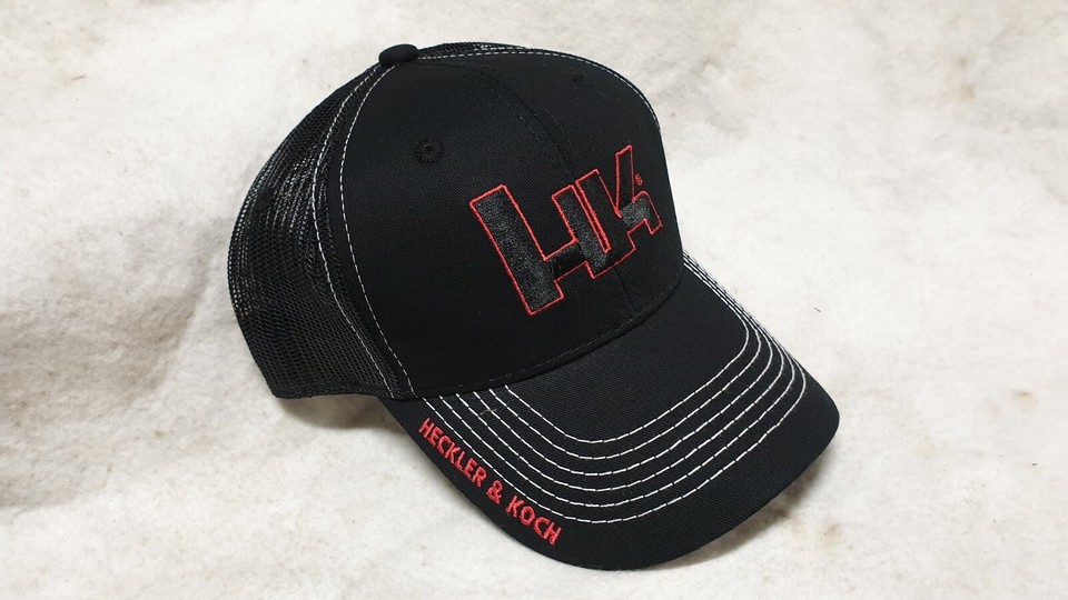 HK Heckler&Koch Baseball Cap Hat, Officially Licensed, MP5, VP9, P30 ...