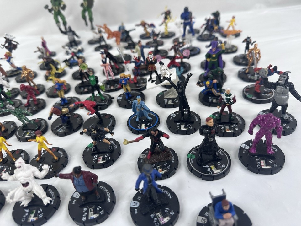 Heroclix Lot Mix Marvel DC Super Hero Game 70+ | eBay