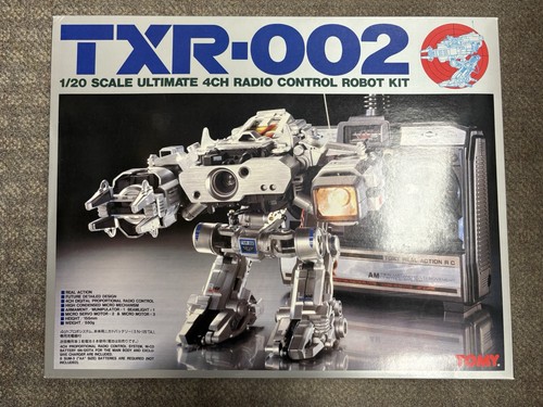 + Rare Tomy 1/20 TXR-002 Ultimate 4CH Radio Control Robot Kit TXR-002 ...