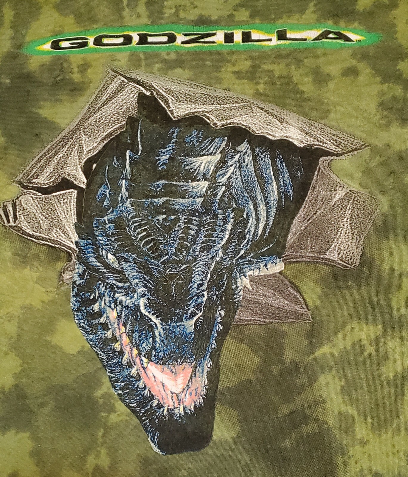 VINTAGE 1998 Official GODZILLA Movie Promo t shirt VE… - Gem