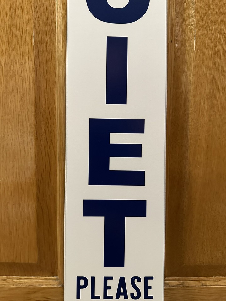 Golf PGA Tour Quiet Please Sign Club Cart Iron Wood Balls Bag Wall ...