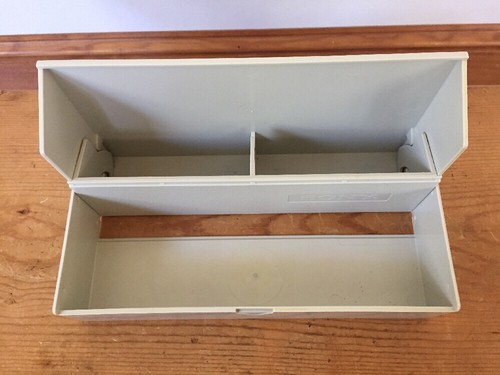 Vintage Sony 3.5in Floppy Disk Media Storage Case Top Open Hard Body ...