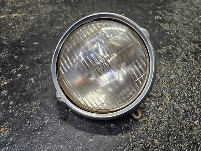 1972 Honda SL125 SL125s SL 125 scrambler original HEADLIGHT CHROME RING ...