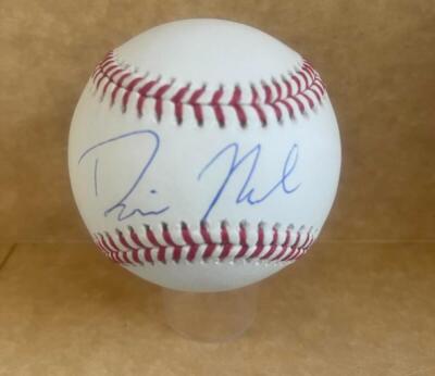 DOMINIC HAMEL METS SIGNATURE DEBUT SIGNED AUTOGRAPHED M.L. BASEBALL JSA ...