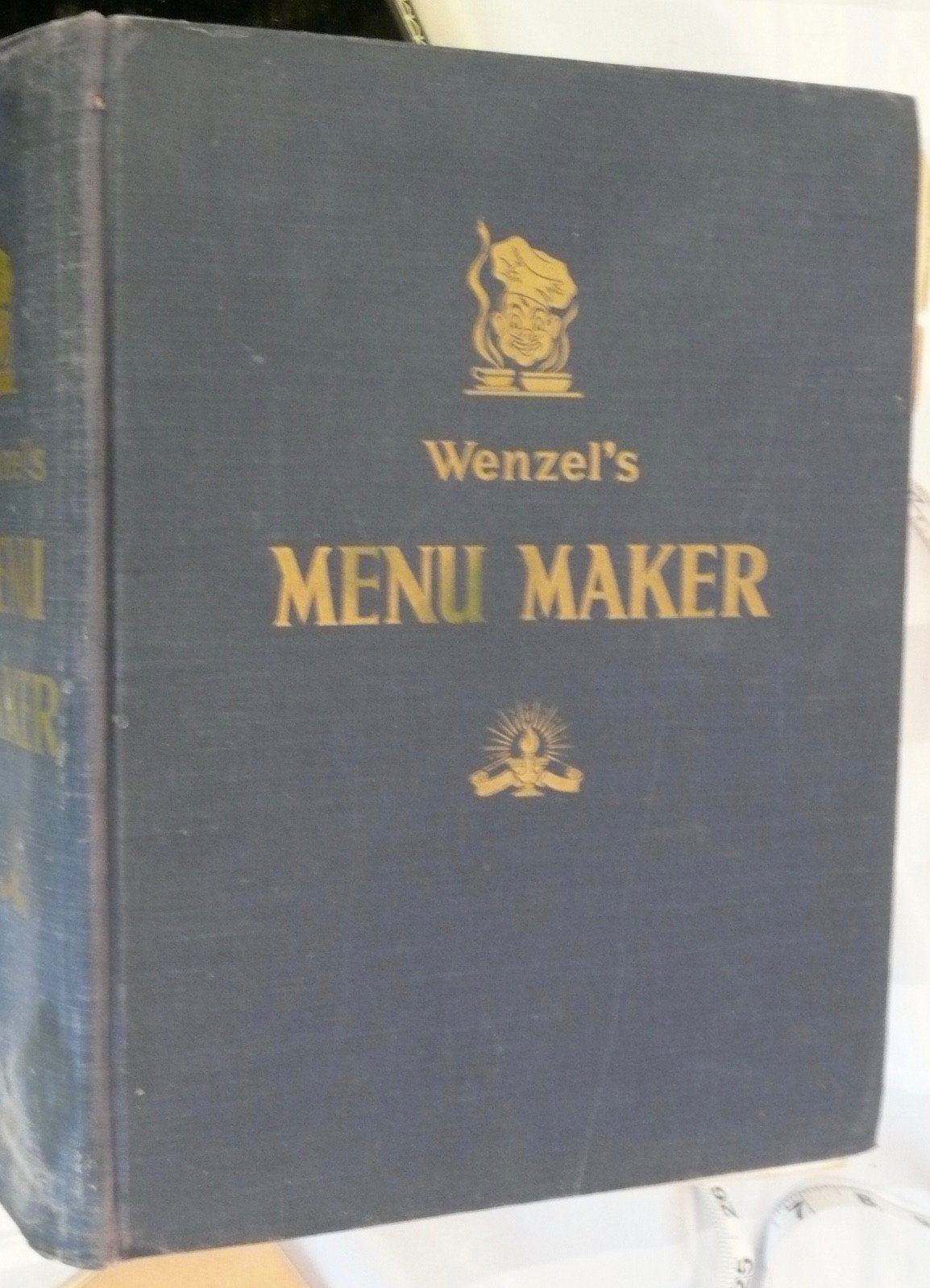 ANTIQUARIAN COLLECTABLE BOOK WENZEL'S MENU MAKER FIRST EDITION 1947 | eBay