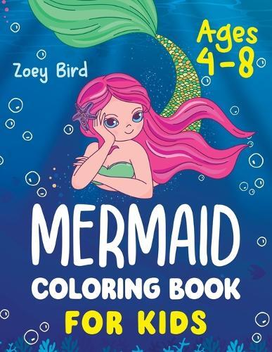 Zoey Bird Mermaid Coloring Book for Kids (Poche) | eBay