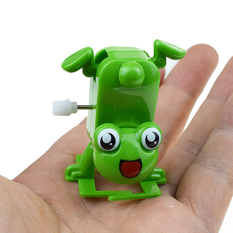 Frog Wind Up Toys Cartoon Frogs Handstand Walking Clockwork Toy For ...
