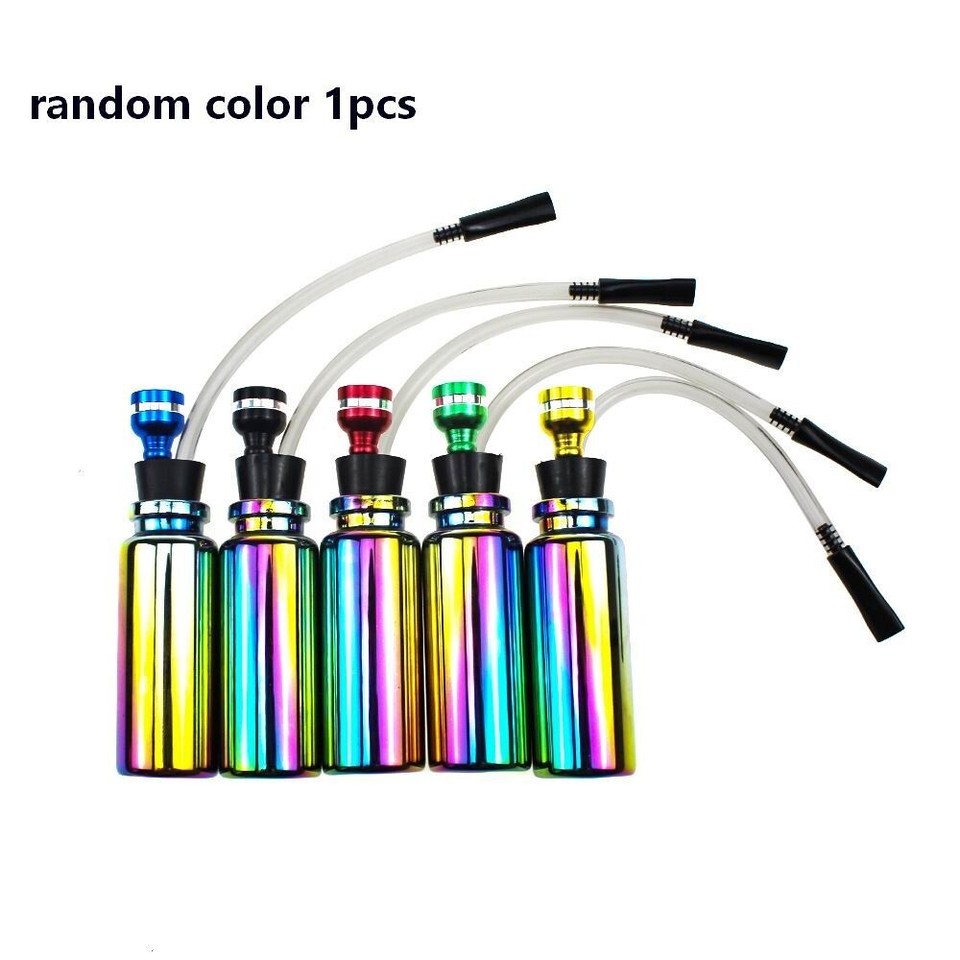 Rainbow Mini water pipe Hookah Smoking Tobacco Sheesha Stylish Pipes 4 ...