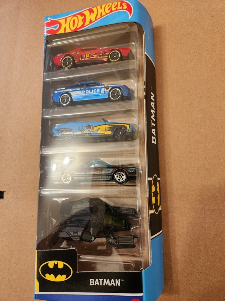 2023 Hot Wheels 5 Pack Batman Muscle Bound Charger 49 Merc TV Series ...