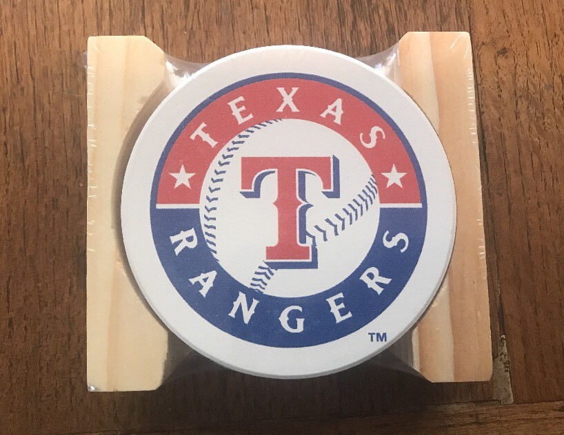 TEXAS RANGERS COCA COLA ON DECK CIRCLE COASTER SET SGA 4/10/18 ~ SEALED ...