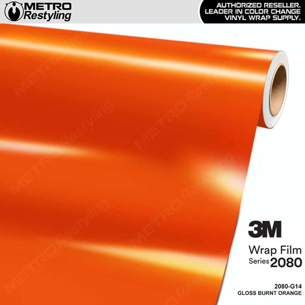 3M 2080 Gloss Burnt Orange Vinyl Vehicle Car Wrap Decal Film Sheet Roll ...