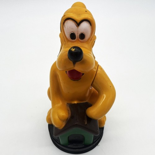 Walt Disney Productions Pluto Coin Bank Kids OS Dog House Plastic ...