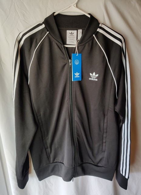 adidas Originals Men's Track Jacket, Size M - Black (GF0198) for sale ...